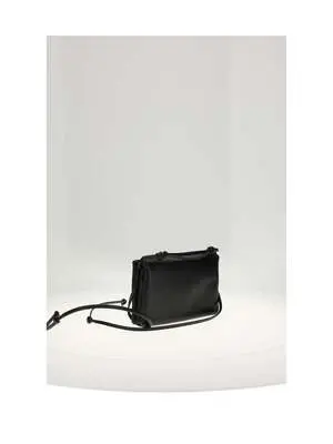 Celine Trio Flap Bag - Black