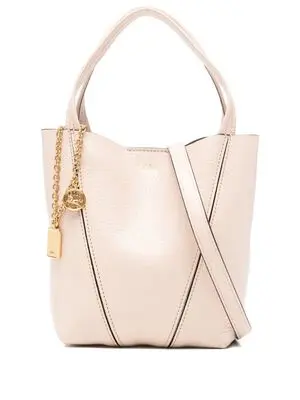 Chloé Spin Small Leather Tote - Multicolor