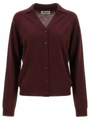 Miu Miu Wool Cardigan - Multicolor
