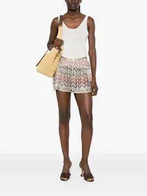 Missoni Zigzag Knit Shorts
