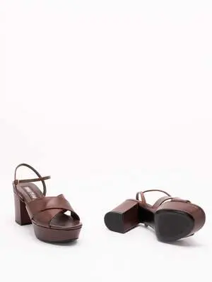 Miu Miu Platform Sandals - Multicolor