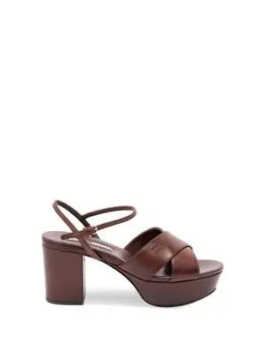 Miu Miu Platform Sandals - Multicolor