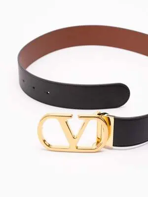 Valentino Garavani Vlogo Signature Reversible Belt - Multicolor