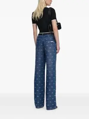 SELF-PORTRAIT Pointelle Knit Cropped Cardigan