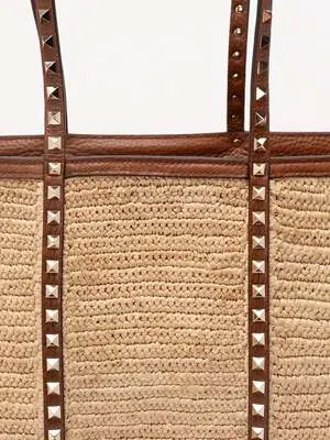 Valentino Garavani Rockstud Woven Tote