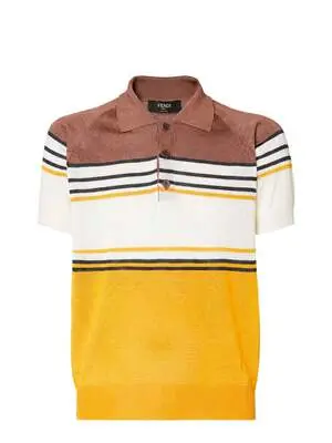 Fendi Polo Maxi Stripes - Multicolor