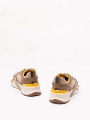 Fendi Calf Leather Flow Sneakers - Multicolor