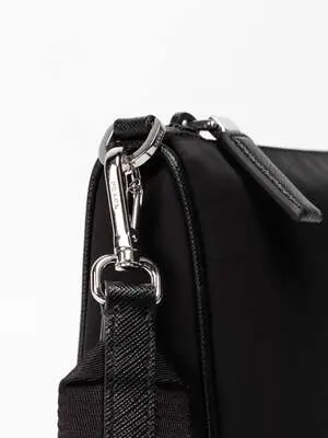 Prada Re-nylon And Saffiano Leather Shoulder Bag