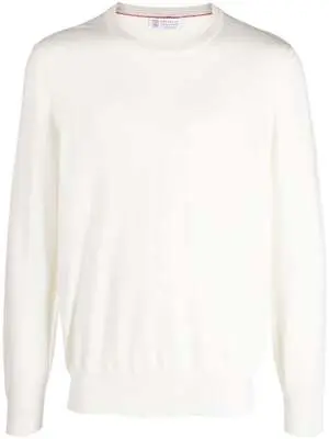 Brunello Cucinelli BRUNELLO CUCINELLI Cashmere Crewneck Sweater Multicolor