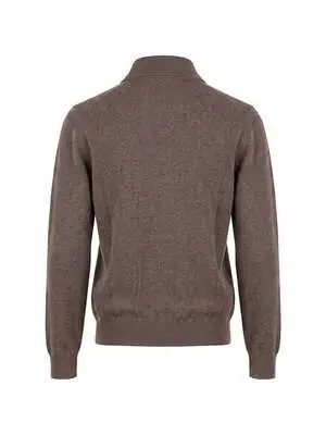 Brunello Cucinelli Cashmere Polo Sweater - Multicolor