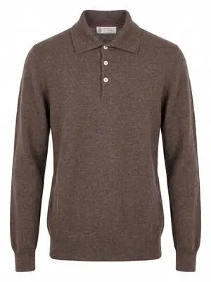 BRUNELLO CUCINELLI BRUNELLO CUCINELLI Cashmere Polo Sweater