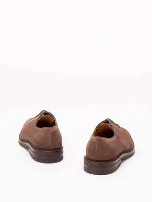 Brunello Cucinelli Calf Leather Lace-up Derby Shoes - Multicolor