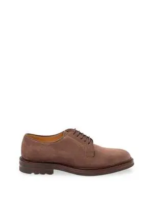 Brunello Cucinelli Calf Leather Lace-up Derby Shoes - Multicolor