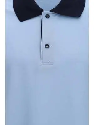 FERRAGAMO Short-sleeve Polo - Blue