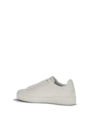 Dolce & Gabbana Portofino Calfskin Leather Lace-up Sneakers