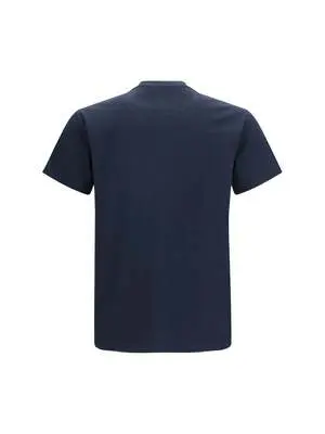 Fendi Cotton T-shirt With Asymmetric Logo