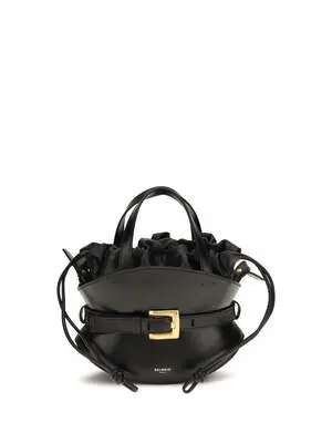Balmain Shuffle Mini Shoulder Bag - Black