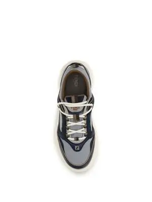 Fendi Force Lace-up Sneakers - Multicolor