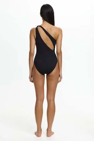 Significant Other Rian One-shoulder Maillot