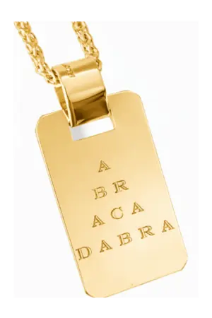 FLORENTIS JEWELLERY Abracadabra" Pendant In Sterling - Silver