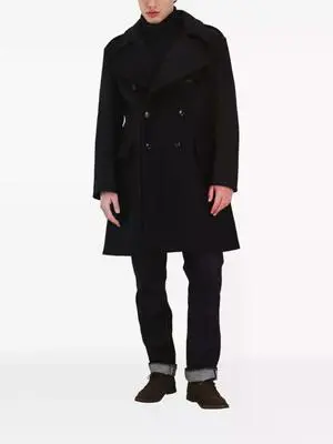 FORTELA Winston Double-breasted Wool Coat