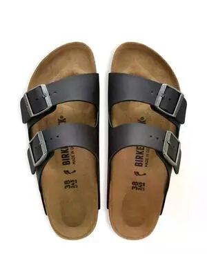 BIRKENSTOCK Arizona Buckle-fastening Sandals - Black