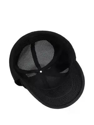 Aries Airtex Trapper Logo-embroidered Cap