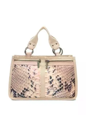 Roberto Cavalli Roma Handbag - Neutrals