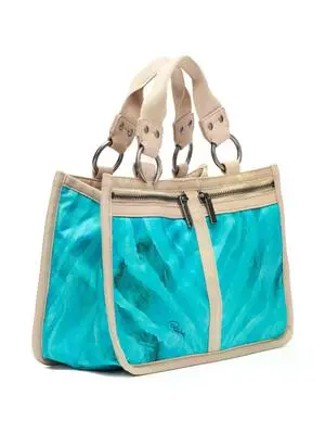 Roberto Cavalli Roma Watercolour-print Tote Bag