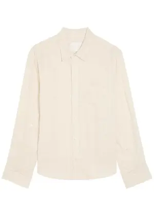 Citizens Of Humanity Kayla Shrunken Linen Shirt
