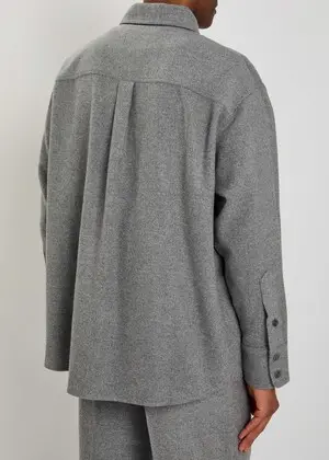 THE ELDER STATESMAN Wool-blend Overshirt