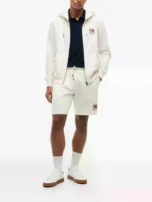 Tommy Hilfiger Logo Print Drawstring Shorts