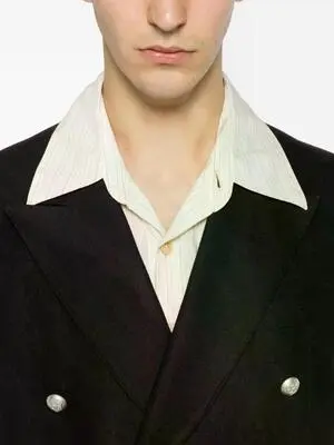 Brian Dales Double-breasted Peak-lapel Blazer