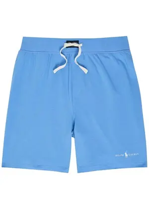Polo Ralph Lauren Logo Jersey Sleep Shorts - Blue
