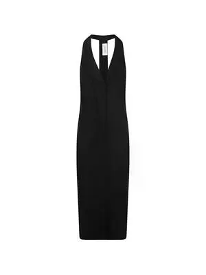 ANEMOS Halterneck Midi Dress