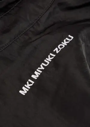 MKI MIYUKI ZOKU Pilot Taffeta Jacket With Logo Embroidery