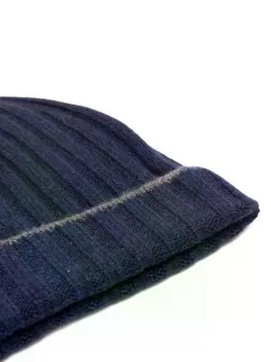 Brunello Cucinelli Cashmere Ribbed Knit Beanie