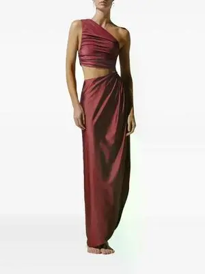 BAOBAB Aurora Cut-out Maxi Dress - Red