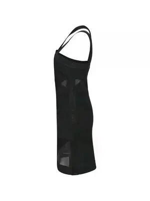 David Koma One-shoulder Bodycon Dress With Logo Straps