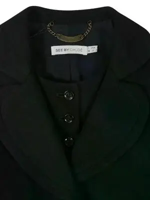 See By Chloé Wool Puff Sleeve Jacket