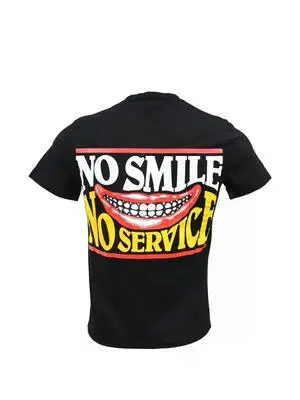 Stella McCartney No Smile No Service T-shirt - Black