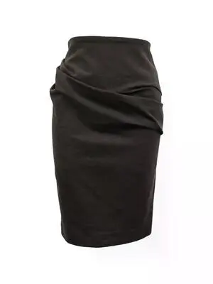 Brunello Cucinelli Draped Pleated Skirt