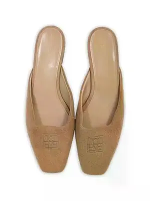 TOTEME Flat Cashmere Mules