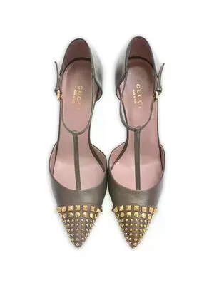 Gucci 2010s Embellished Coline Pumps