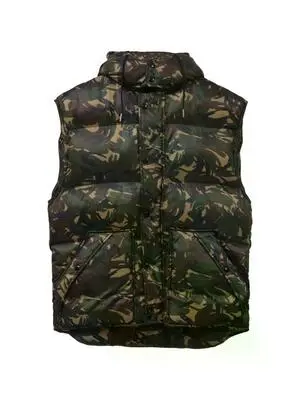 Celine Camouflage Quilted Vest