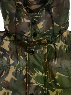 Celine Camouflage Quilted Vest