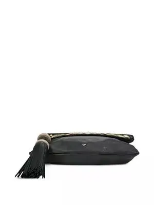 ANYA HINDMARCH Foldover Tassel Crossbody Bag