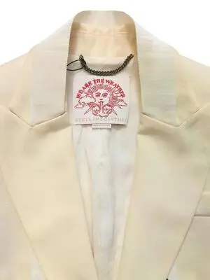 Stella McCartney Ribbon-detail Single-breasted Blazer