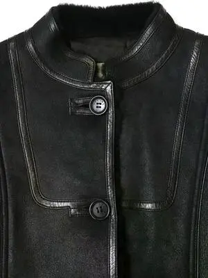 Celine Belted Mandarin Collar Jacket