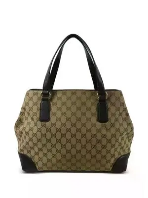 Gucci Dressage Gg Canvas Tote Bag